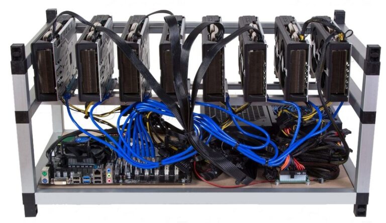 8 GPU BOX-KIT V3 2000W PSU 110-220V INCLUDED – JJ BISTORE LLC